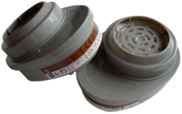 FILTRI COMBINATI A2P3 GAS VAP.ORGANICI POLV.x ADV. (2PZ) - SIKURA